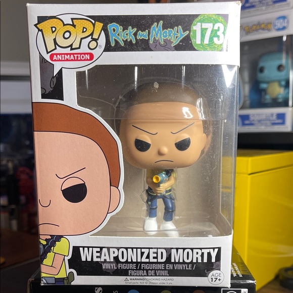 Funko | Toys | Funko Pop Weaponized Morty Figure With Blue And Brown ...